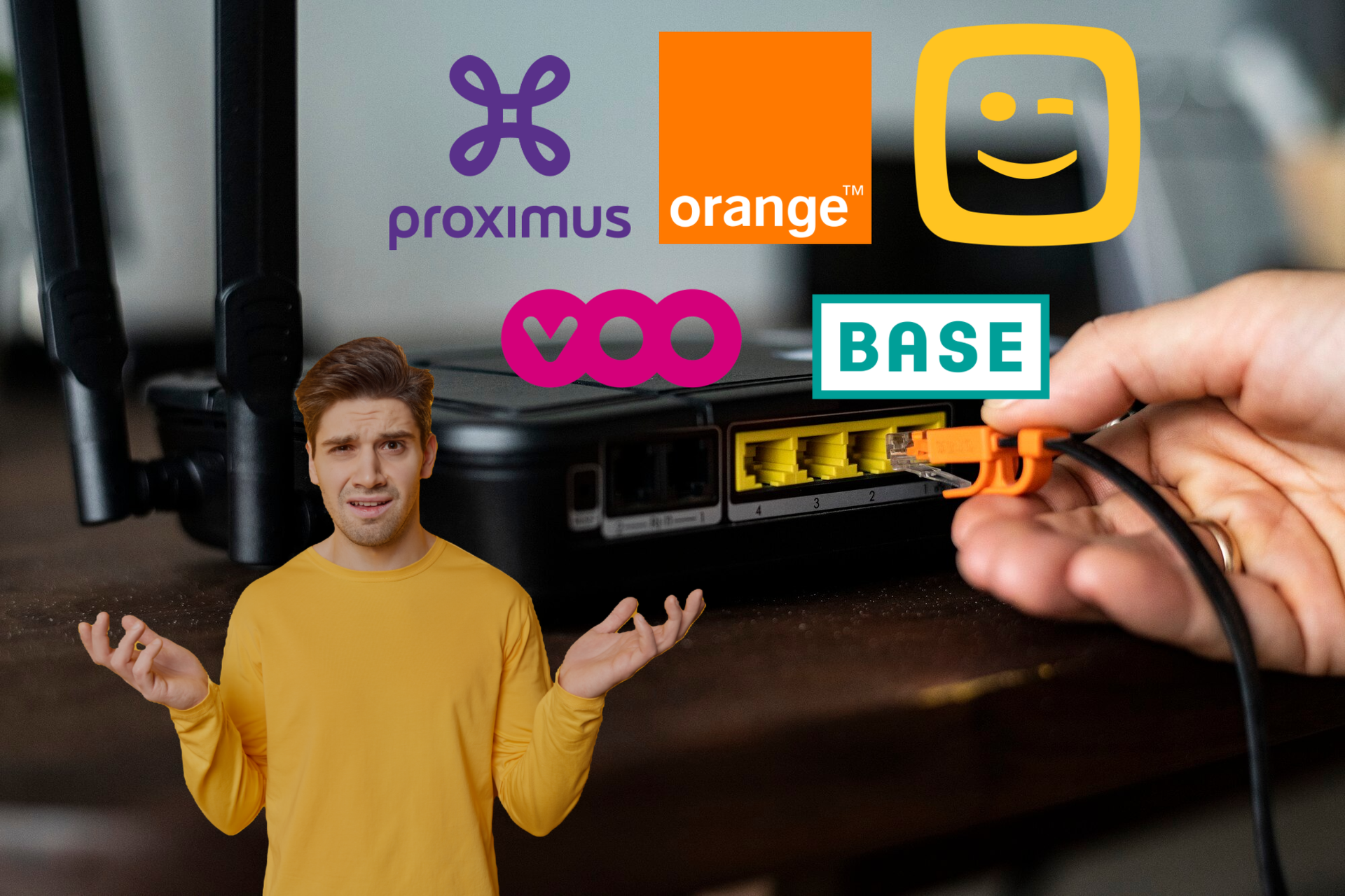 Utiliser son propre modem en Belgique : Proximus, VOO, Orange, Telenet